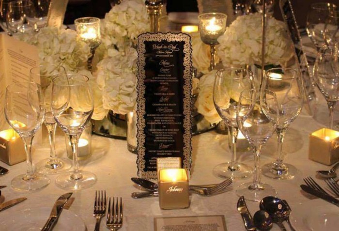 Laser Cut and Engraved Wedding Menus | Intricate Creations