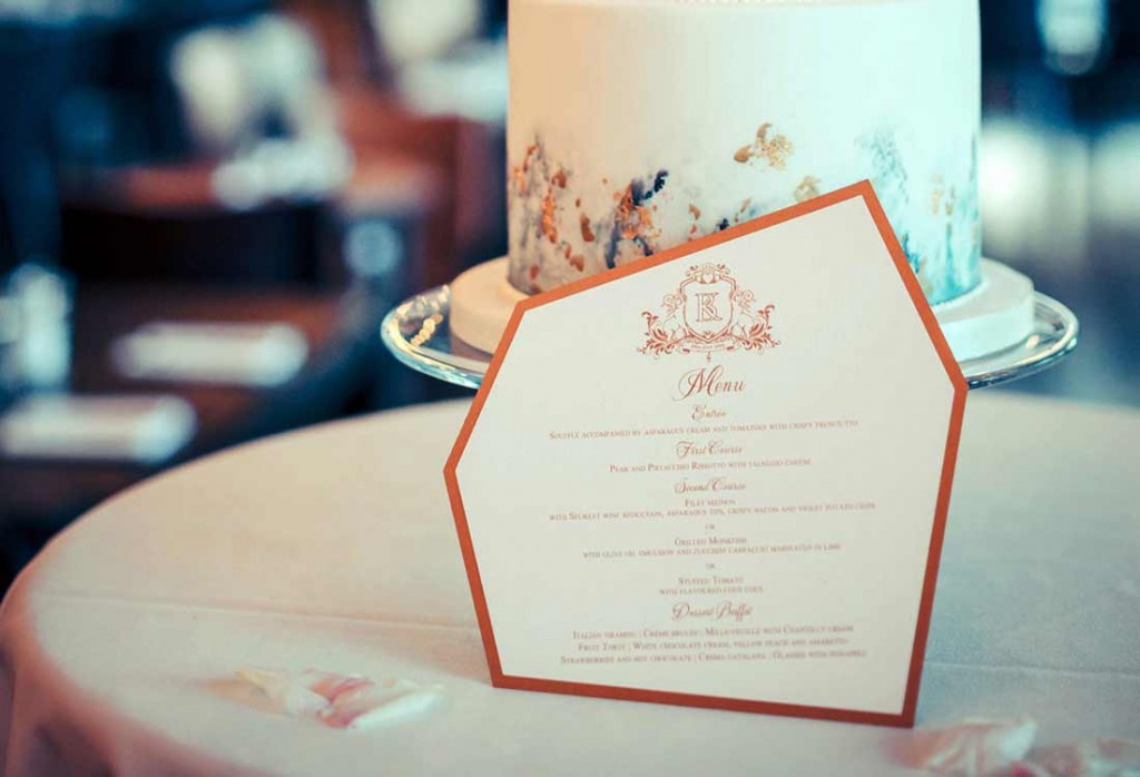 Laser Cut and Engraved Wedding Menus | Intricate Creations
